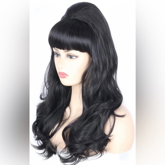 Fashiondeityshair | Hair | 7s 80s Beehive Bouffant Black Vintage ...
